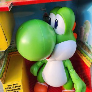 Nintendo | Toys | New Nintendo Super Mario Lets Go Yoshi 2 Tall ...